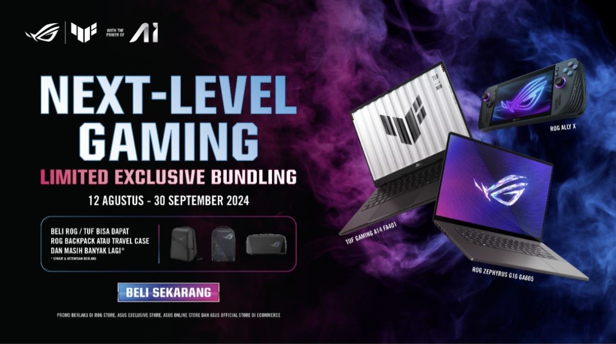 Promo ASUS ROG Zephyrus G16, Ally X, & TUF Gaming A14 - BagusTech