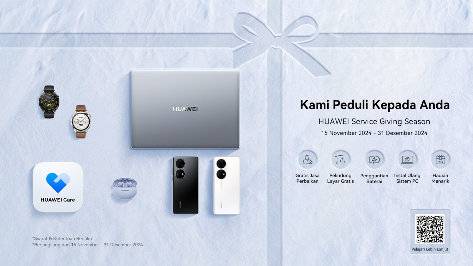Promo Servis Huawei di Akhir Tahun 2024 - BagusTech