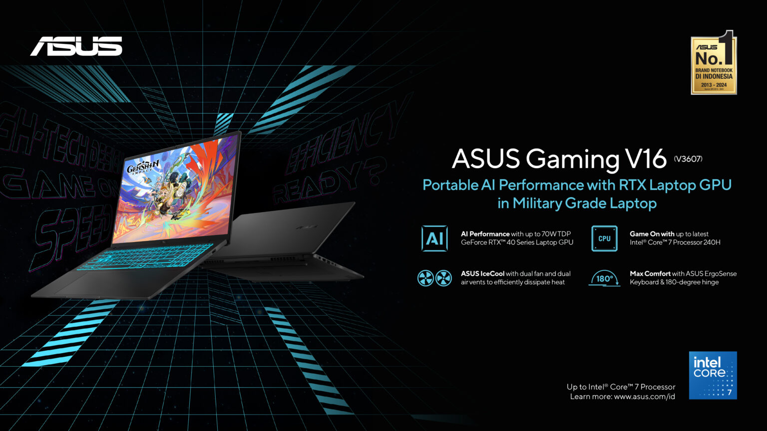 ASUS Gaming V16, Laptop Gaming Entry Level Baru Pakai RTX - BagusTech